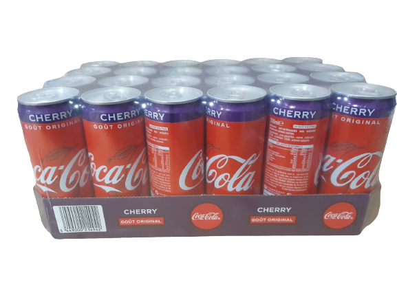Coca-Cola Cherry 24x33cl - Les halles du sud