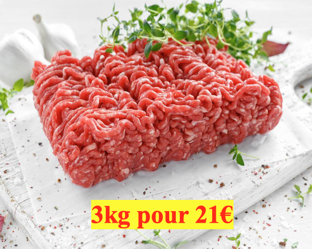 Viande Hachée - Les halles du sud