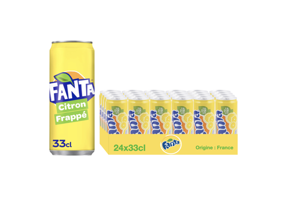 Fanta Citron 24x33cl - Les halles du sud